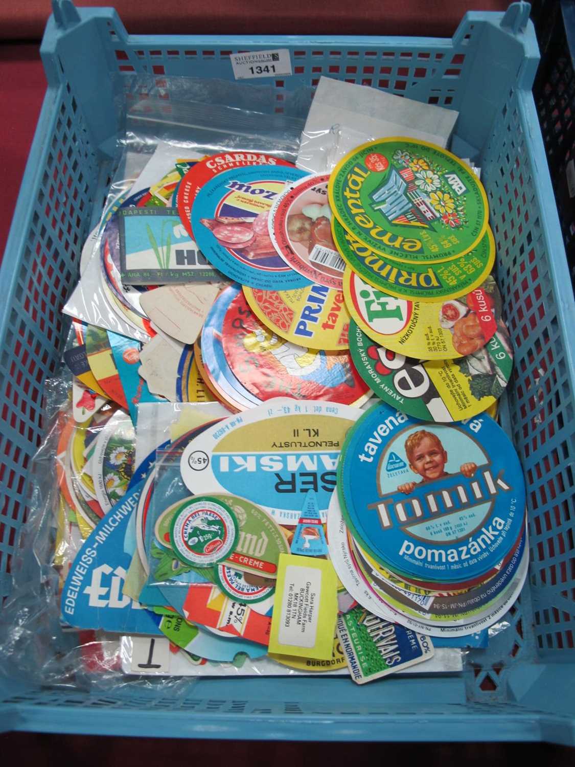 Lot 1341 - A Collection of World Cheese Labels, Russia,