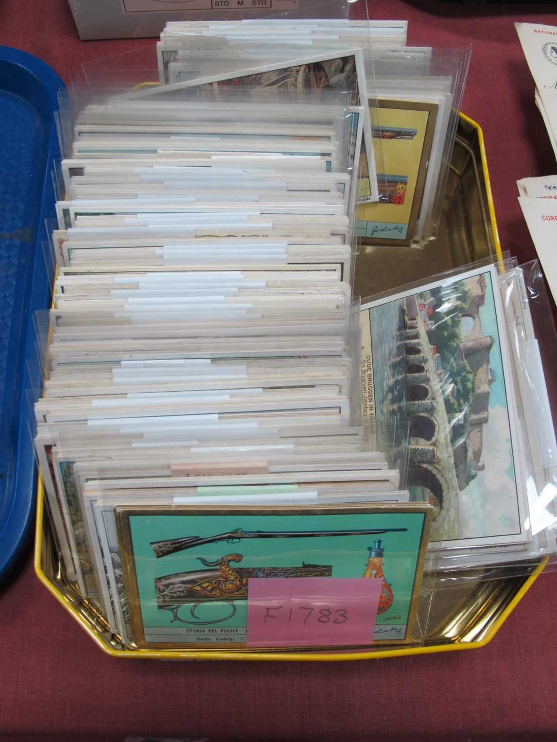 Lot 1366 - Liebig Loose Trade Cards, with many sets of