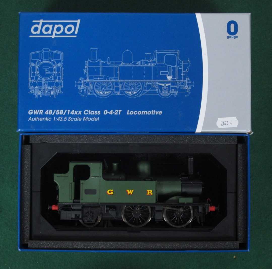 Lot 612 - A Dapol 'O' Gauge GWR 48/58/14xx Class