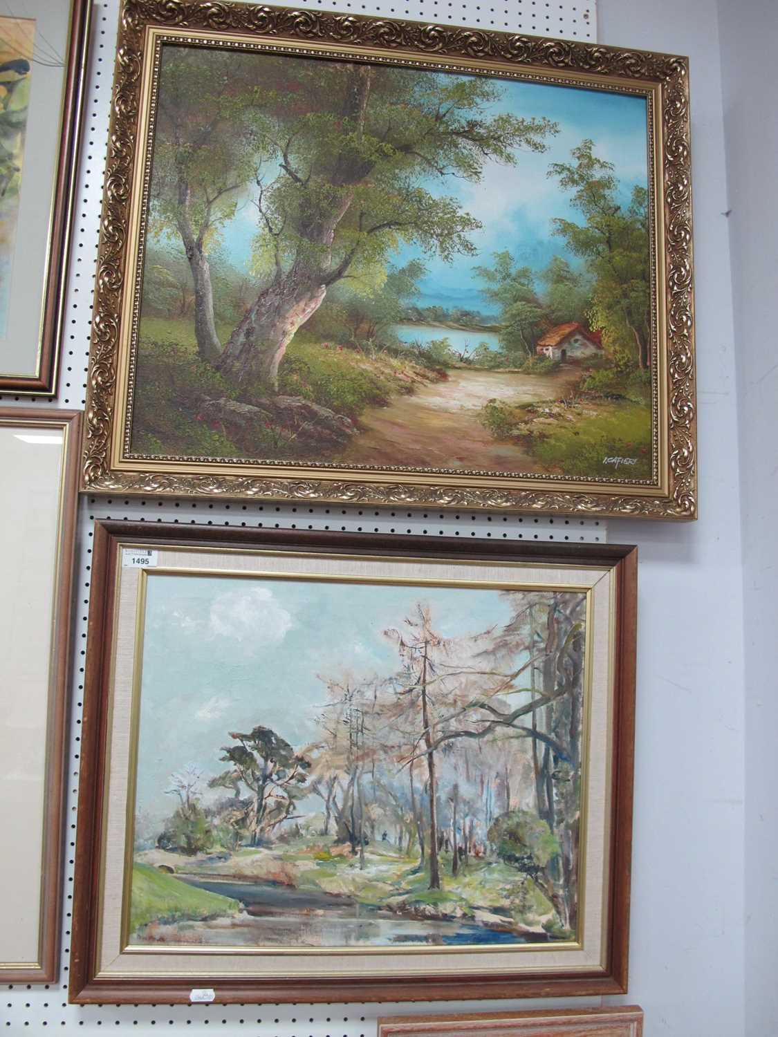 Lot 1495 - Peggy Penton (Rotherham Artist) Woodland at