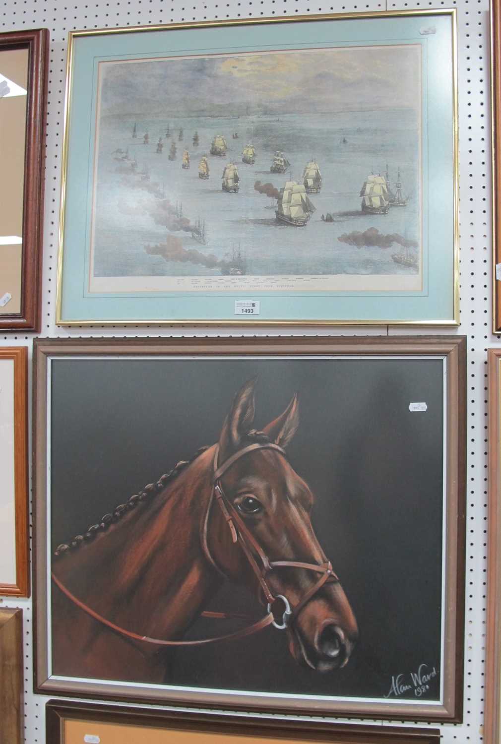 Lot 1493 - Alan Ward (Derbyshire Artist) Chestnut