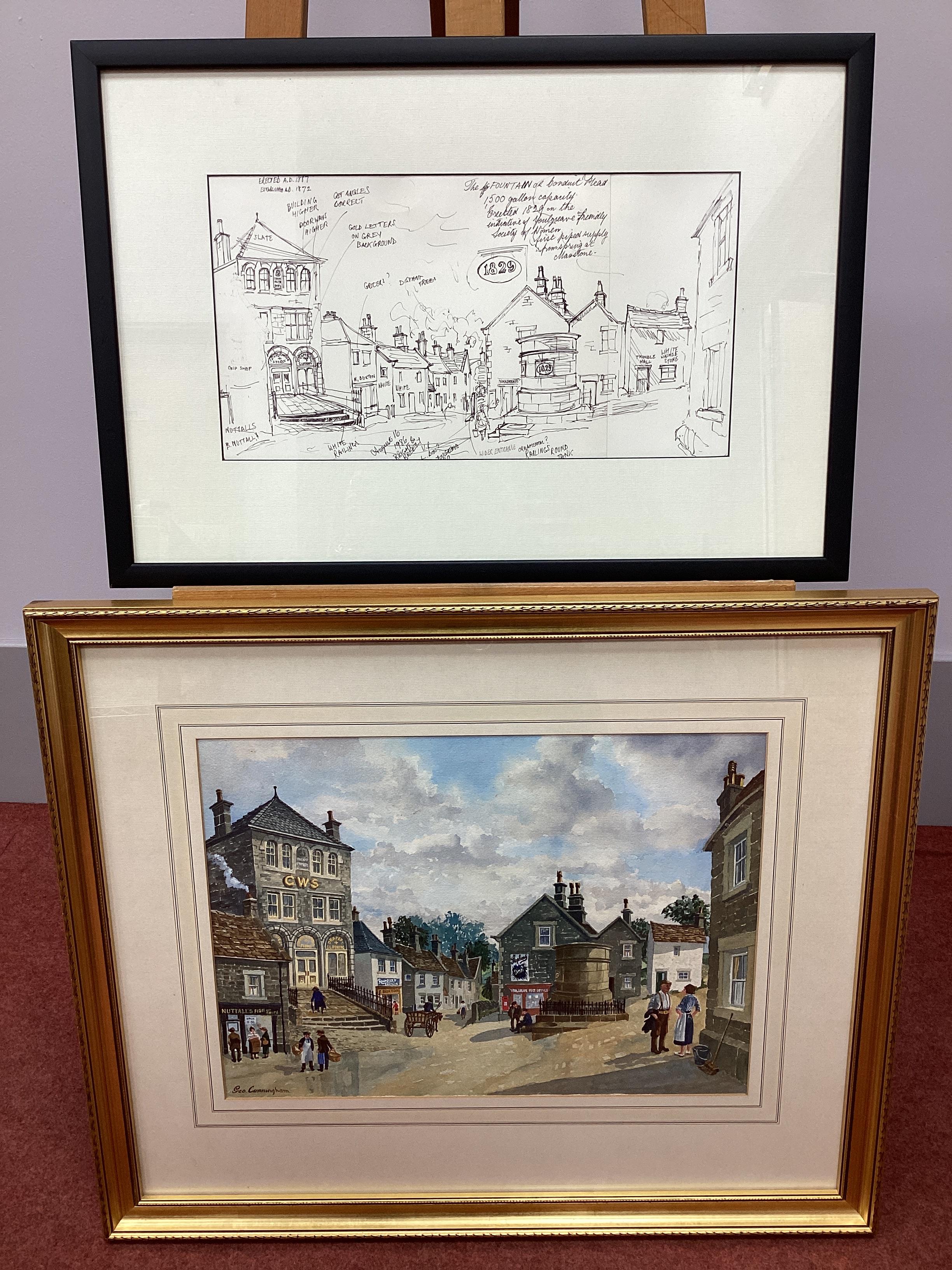 Lot 1193 - GEORGE CUNNINGHAM (Sheffield Artist,