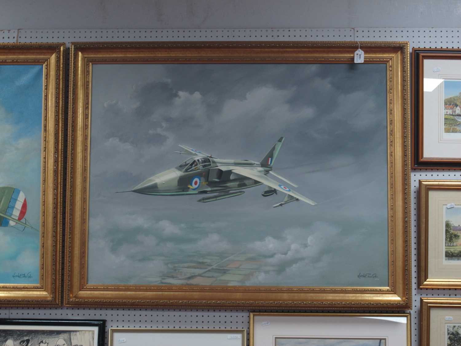 Lot 1446 - Keith English ( 1935 - 2016) Sepecat Jaguar