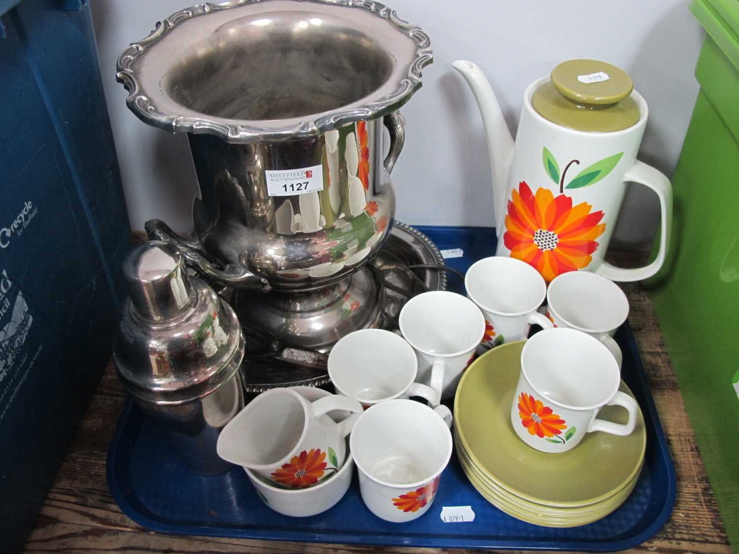 Lot 1127 - G & J Meakin Studio Pottery Coffee Set,