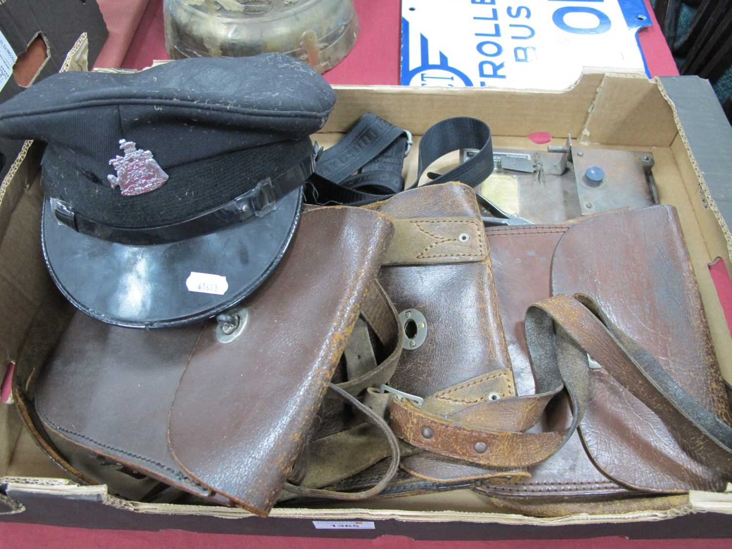 Lot 1365 - Black Bus/Tram Conductors Cap with