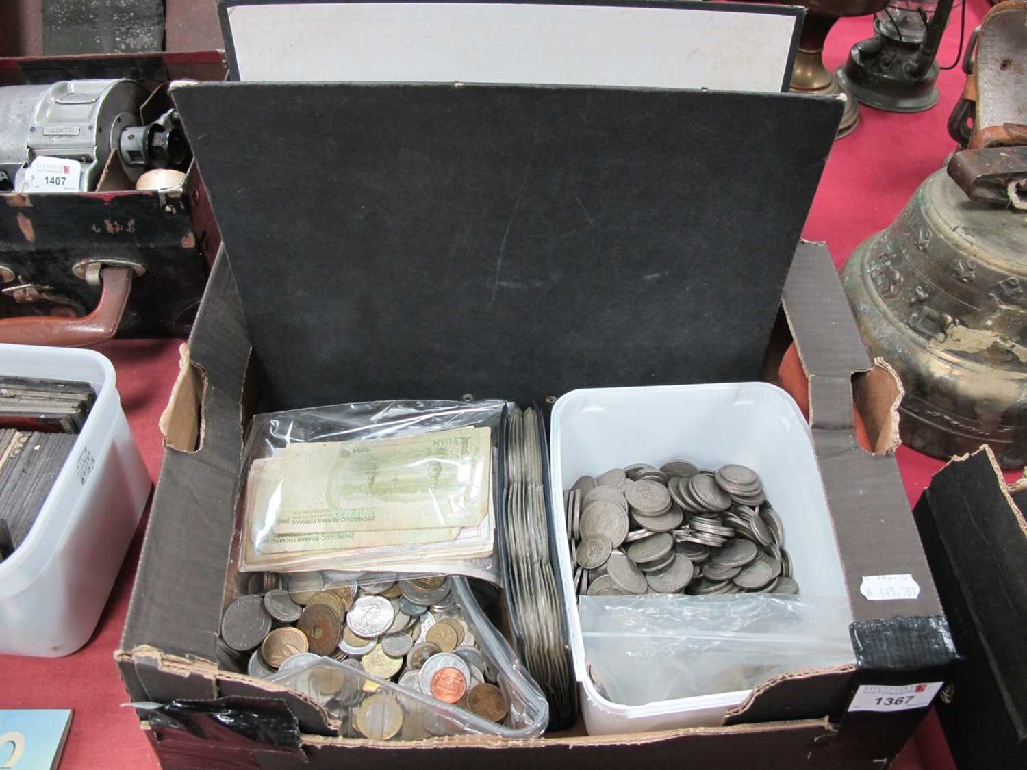 Lot 1367 - Coinage Post 1947 UK Silver, brass