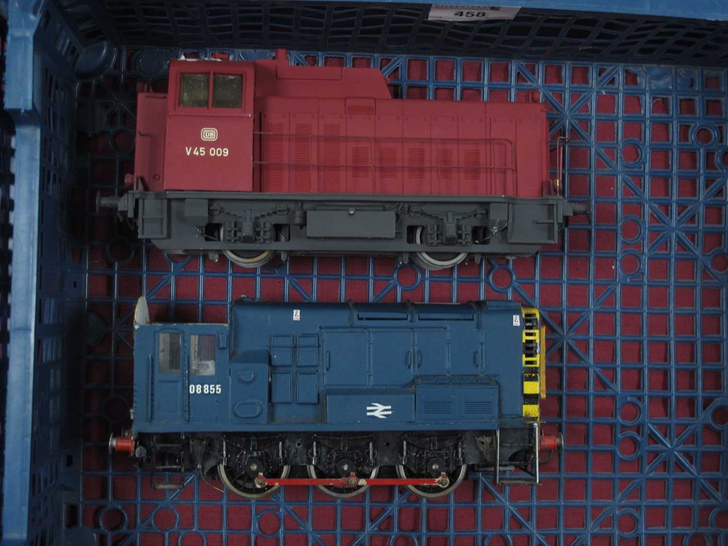 Lot 458 - Two 'O' Gauge/7mm Kit Built Diesel