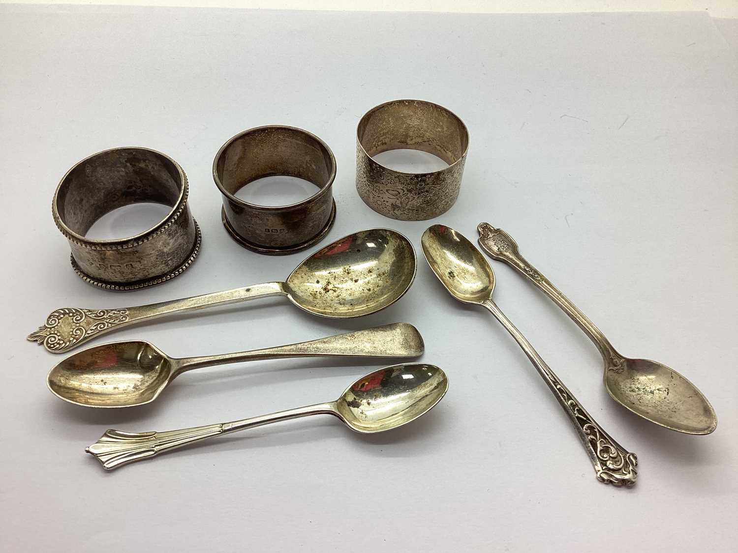 Lot 140 - A Hallmarked Silver Preserve Spoon, together