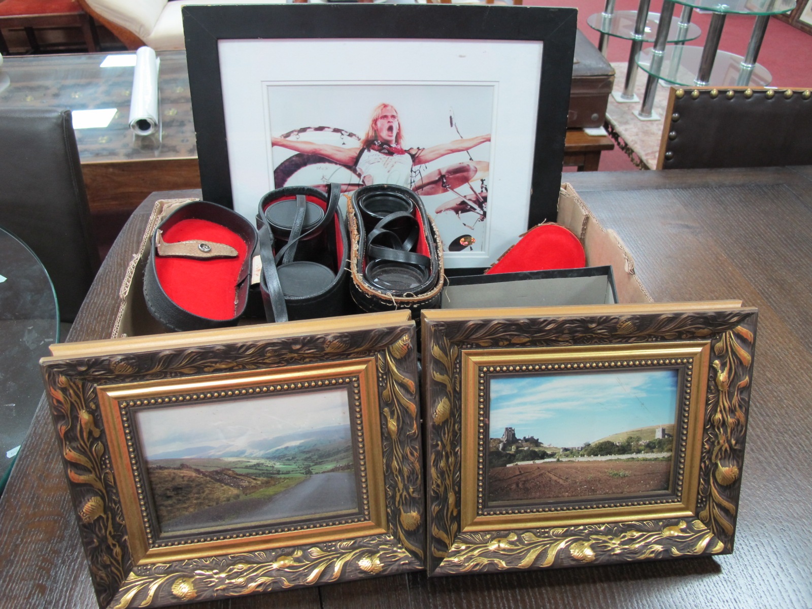 Lot 1074 - Mark Scheffel and Halna 20 x 50 Binoculars,