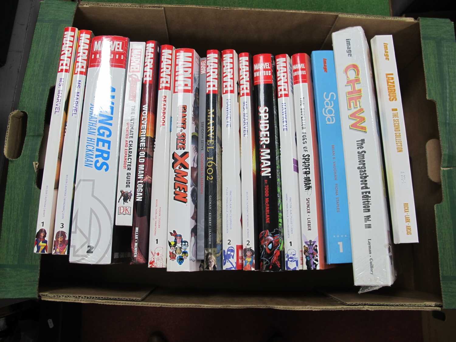 Lot 430 - Seventeen Hardcover Comic Books and Graphic