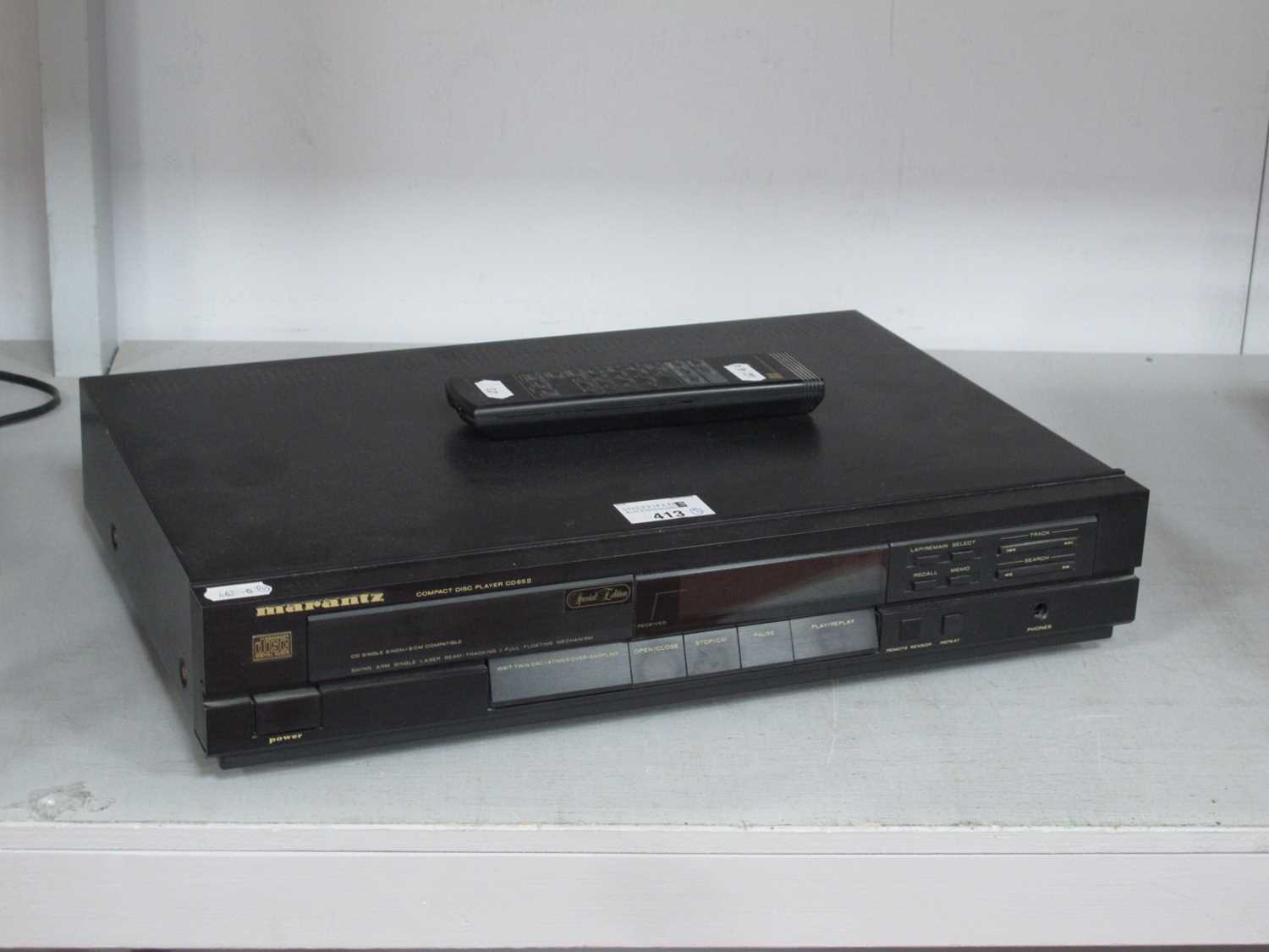 Lot 413 - Marantz CD65 II Special Edition CD Player,