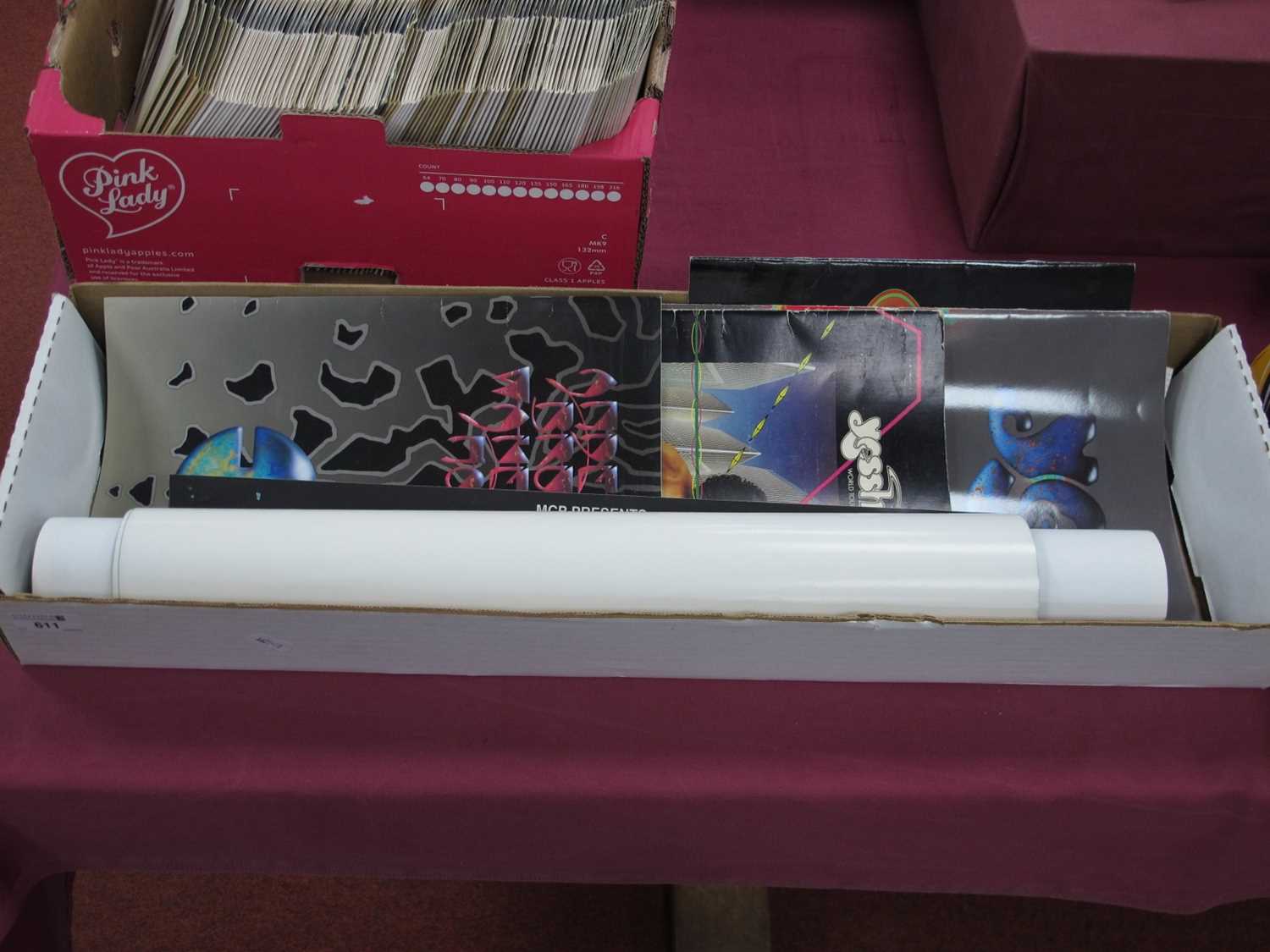 Lot 611 - Yes Tour Programmes and Posters, four