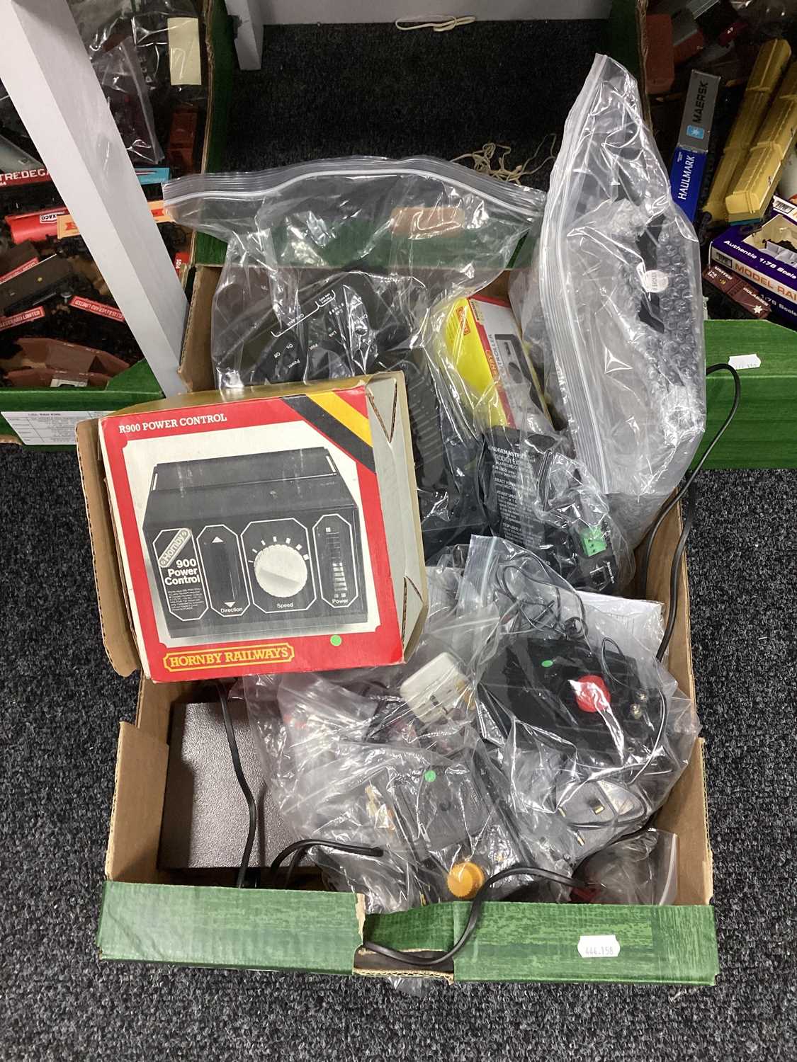 Lot 158 - Various railway controllers from Hornby,