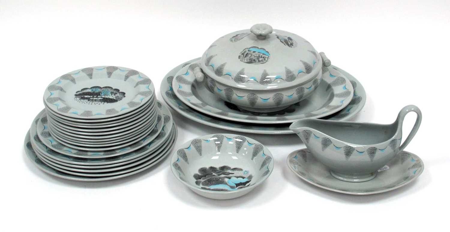 Lot 1089 - Eric Ravilious for Wedgwood; A Part Pottery