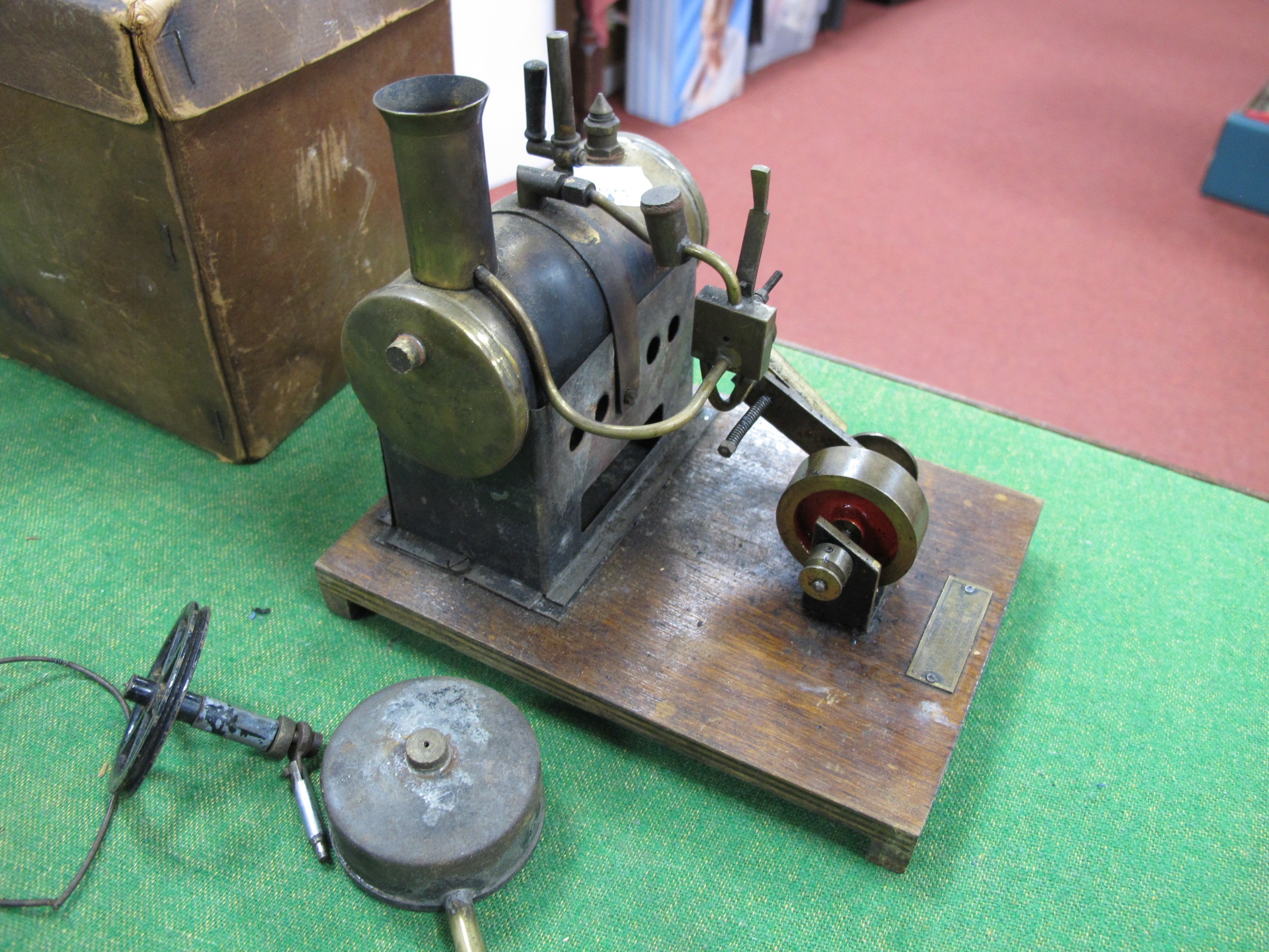 Lot 807 - A Mersey Models live steam boxed model steam