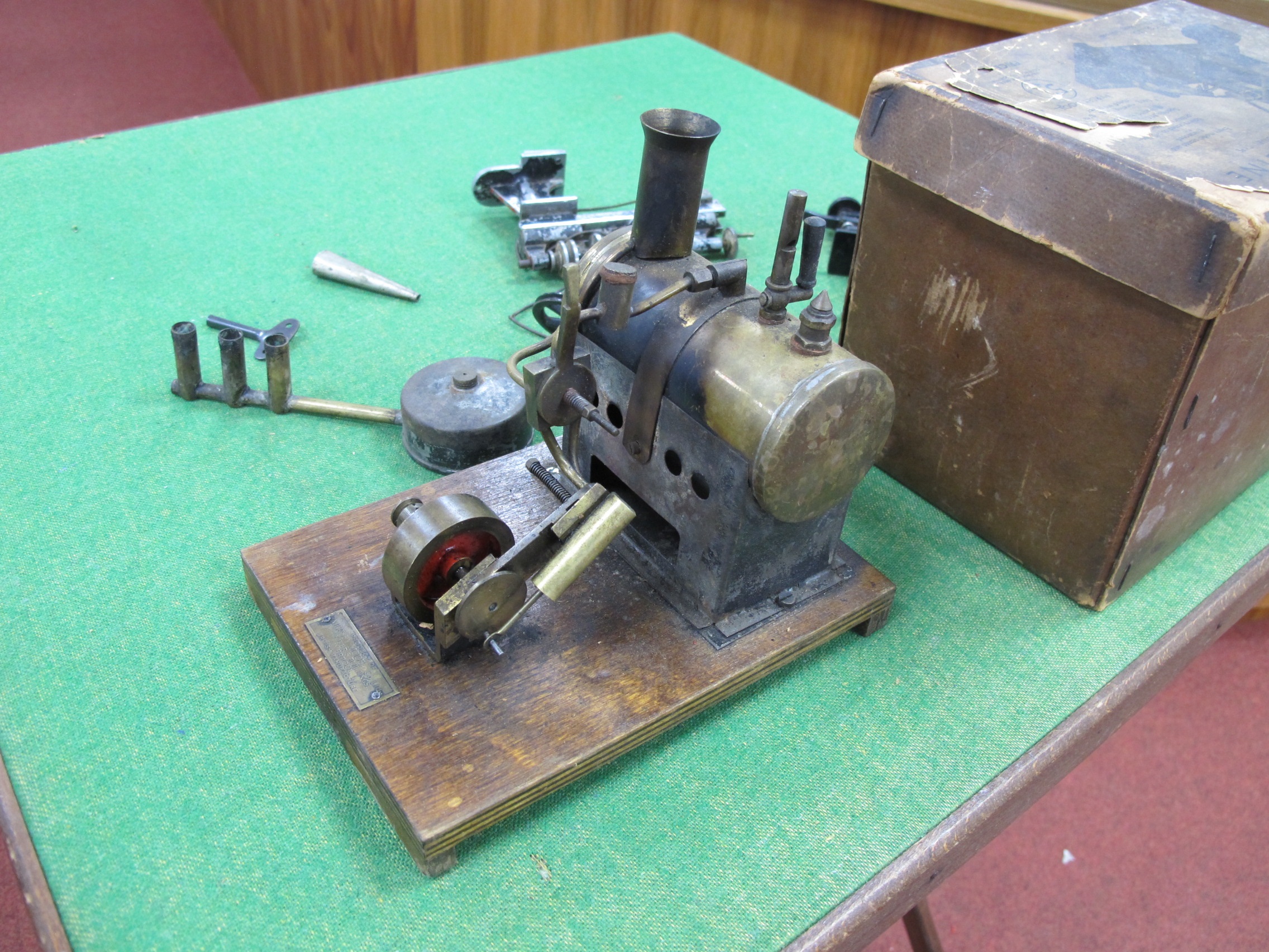 Lot 807 - A Mersey Models live steam boxed model steam