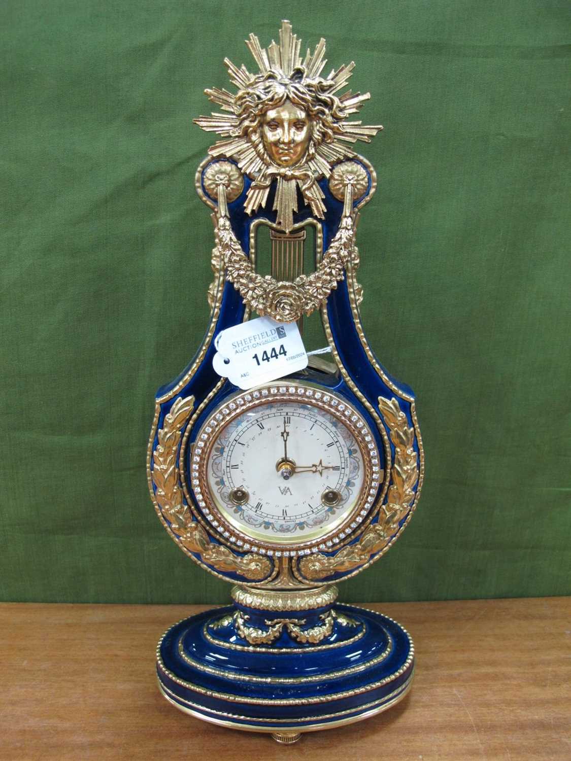 Lot 1444 - V & A Marie-Antoinette Clock by Franklin
