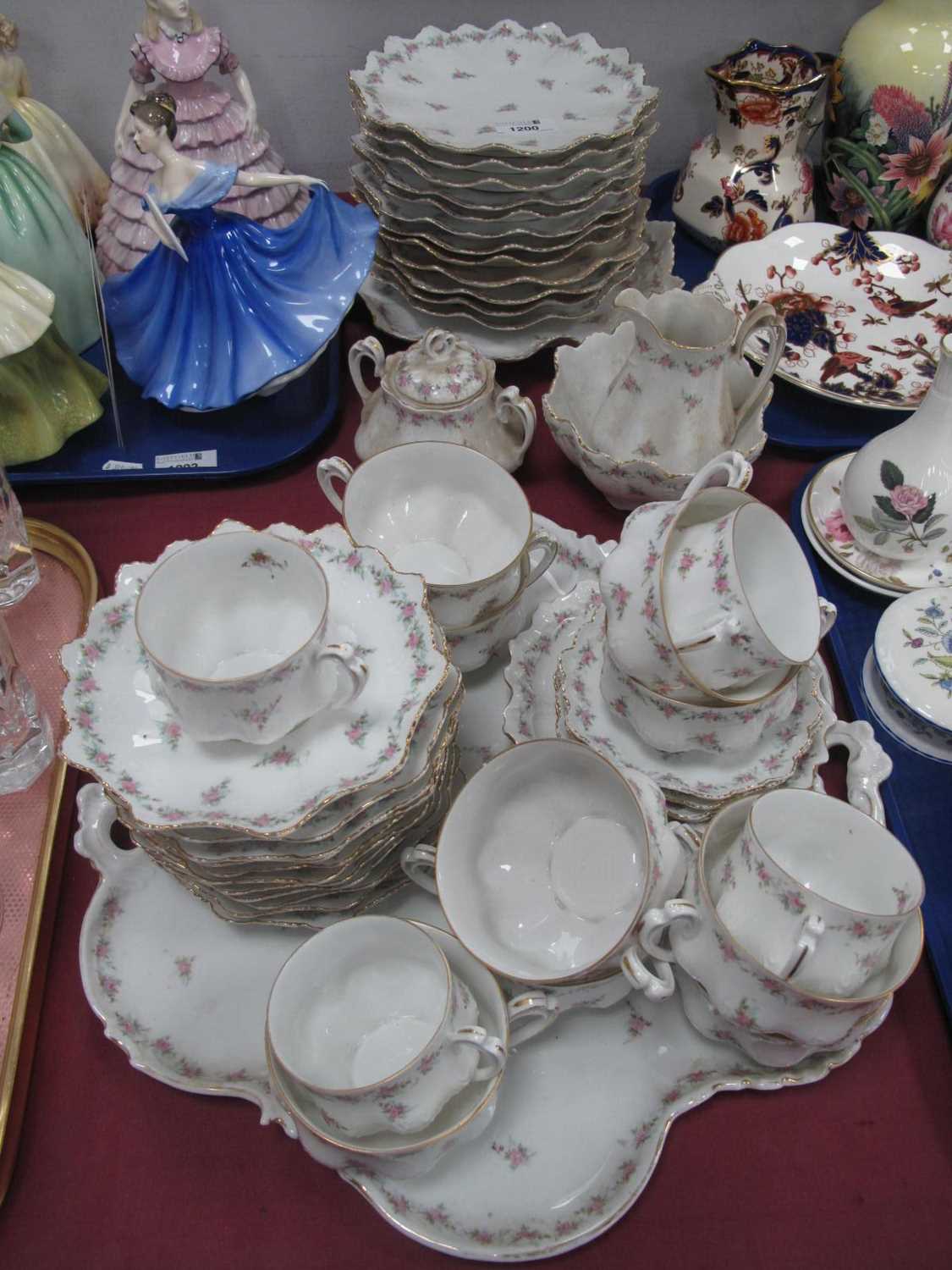 Lot 1200 - Austrian Porcelain Table China, circa 1900,