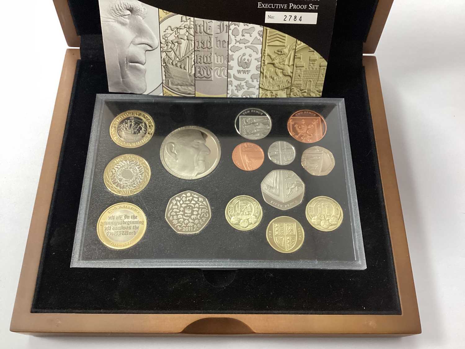 Lot 534 - Royal Mint 2011 UK Executive Proof Coin Set,