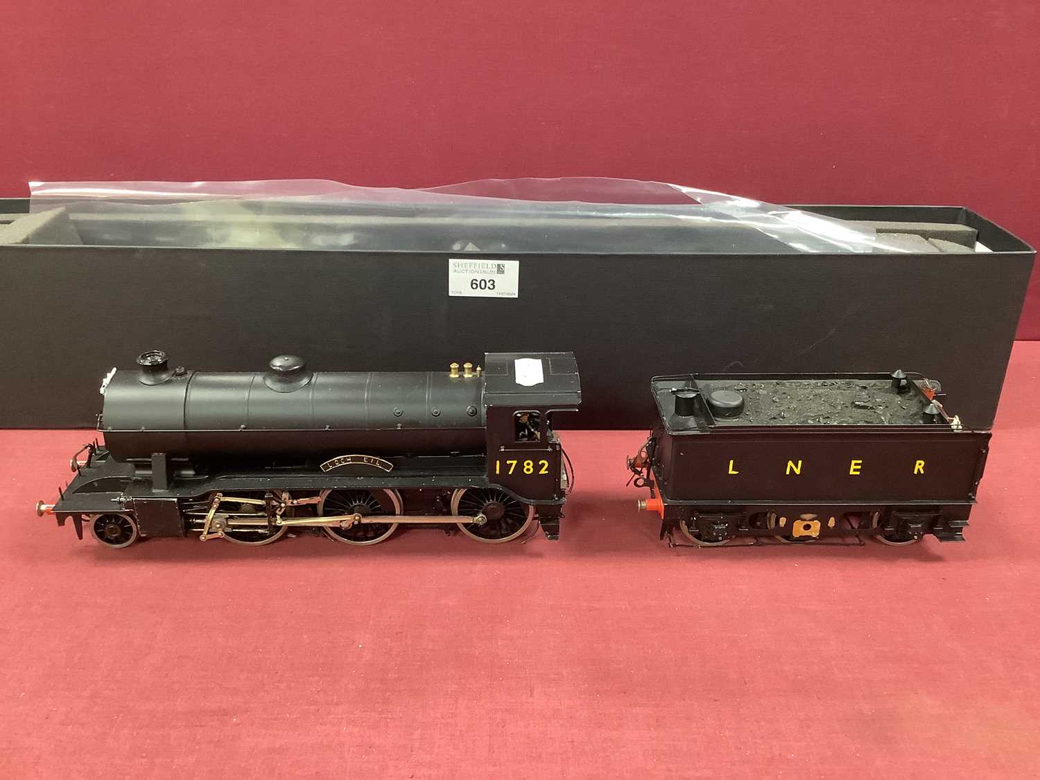 Lot 603 - A Kit Built'O' Gauge/7mm Class K3 (Jazzer) 2-