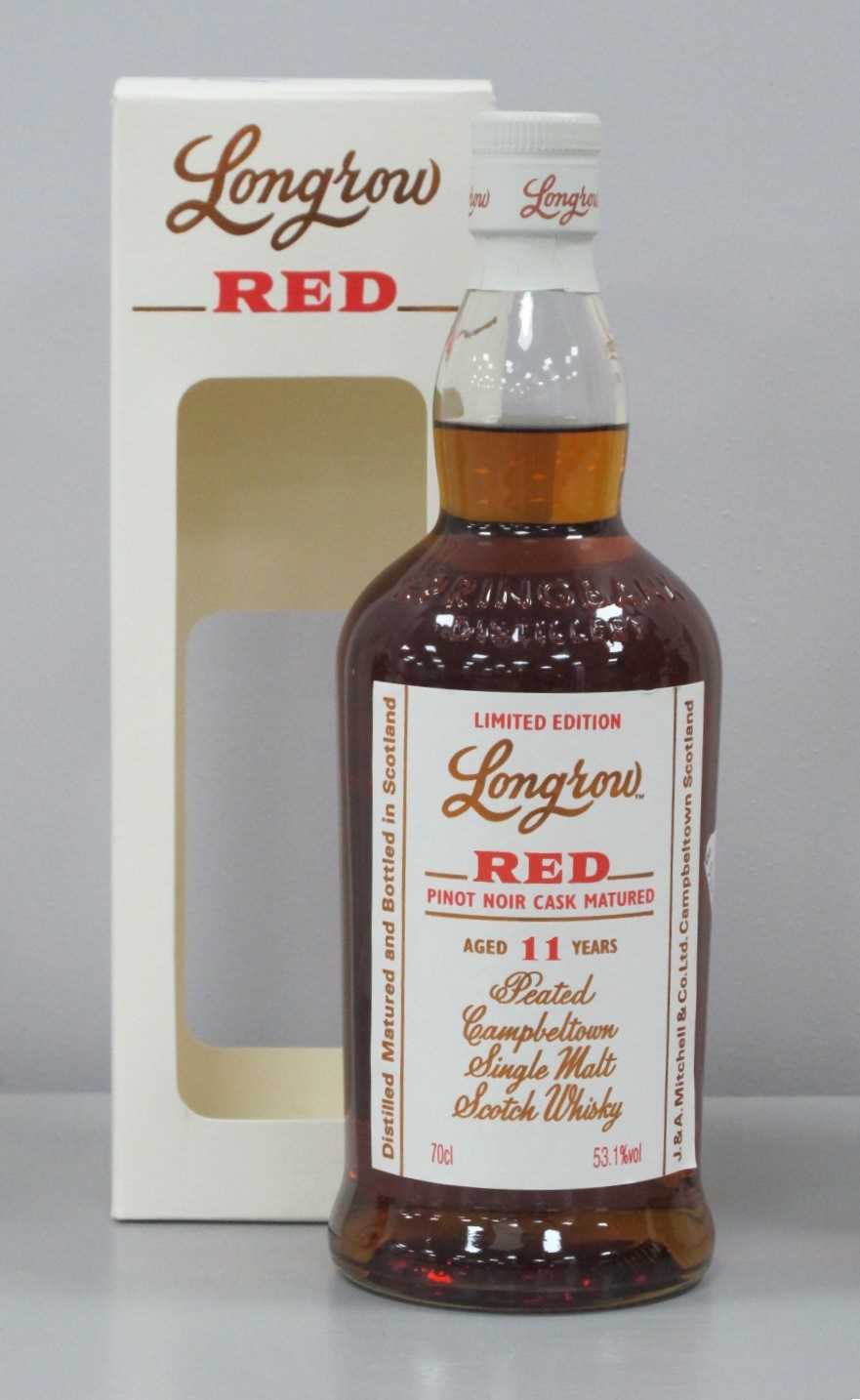 Lot 168 - Longrow Limited Edition Red Pinot Noir Cask