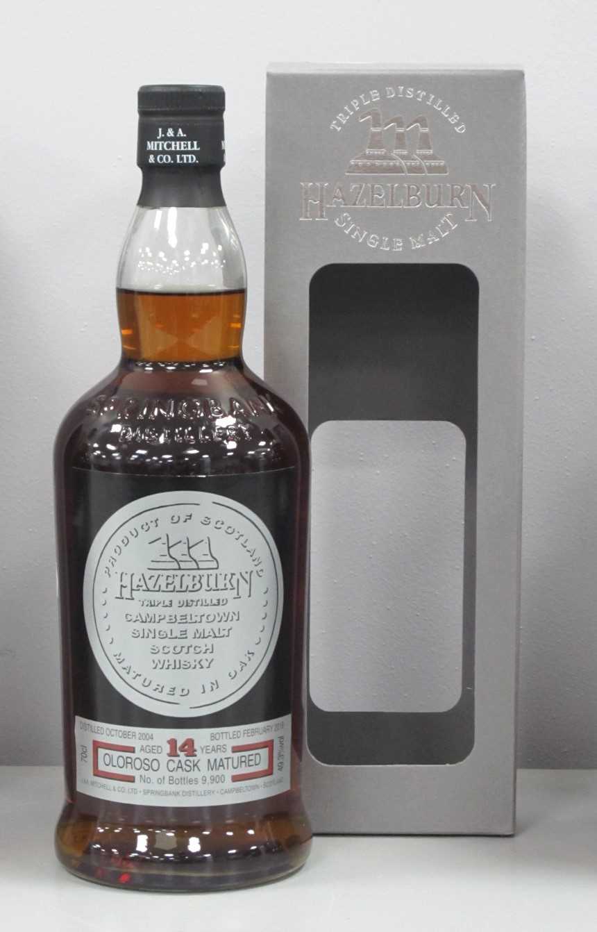 Lot 187 - Springbank Distillery Hazelburn Triple