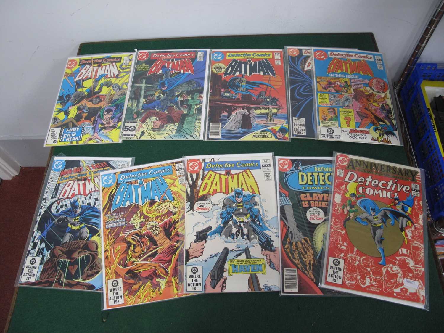 Lot 491 - Ten Detective Comics Batman and Batgirl