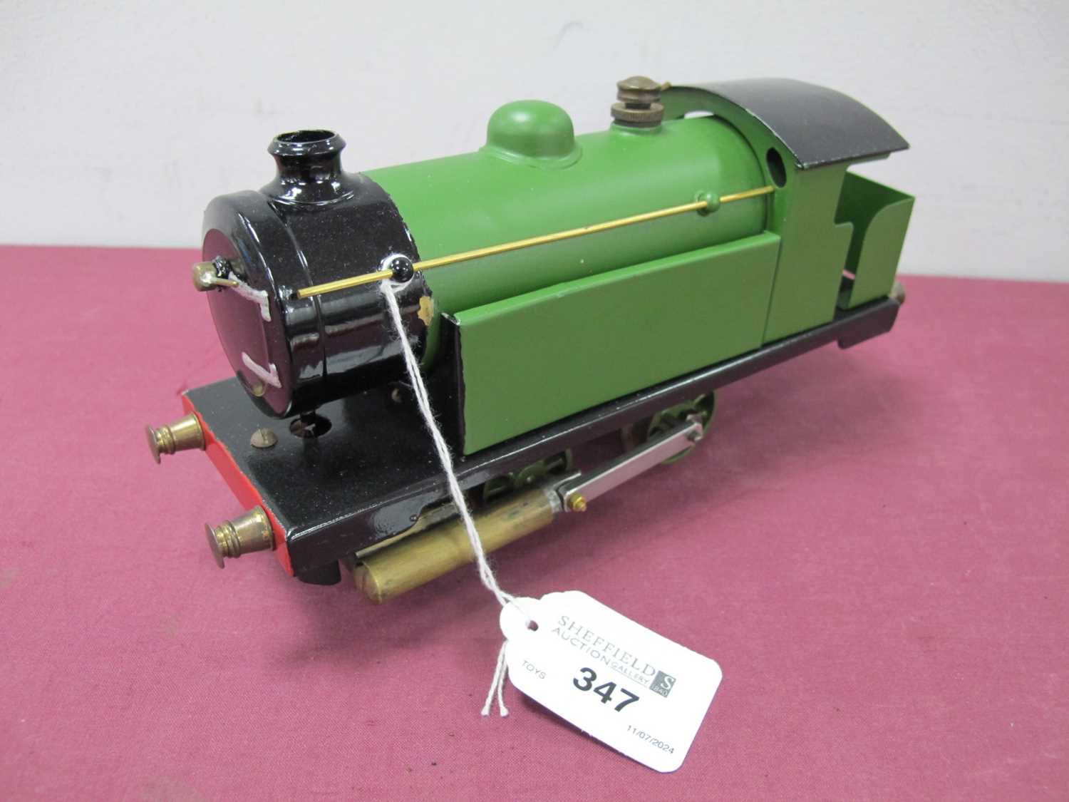 Lot 347 - An "O" Gauge/7mm Live Steam Scratch Built