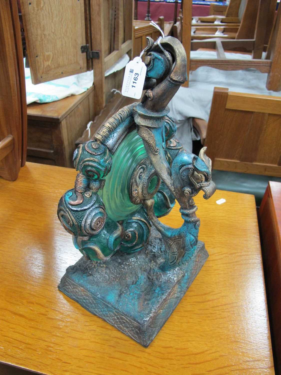 Lot 1163 - Soul Journeys Celtic Light Figure Group, by
