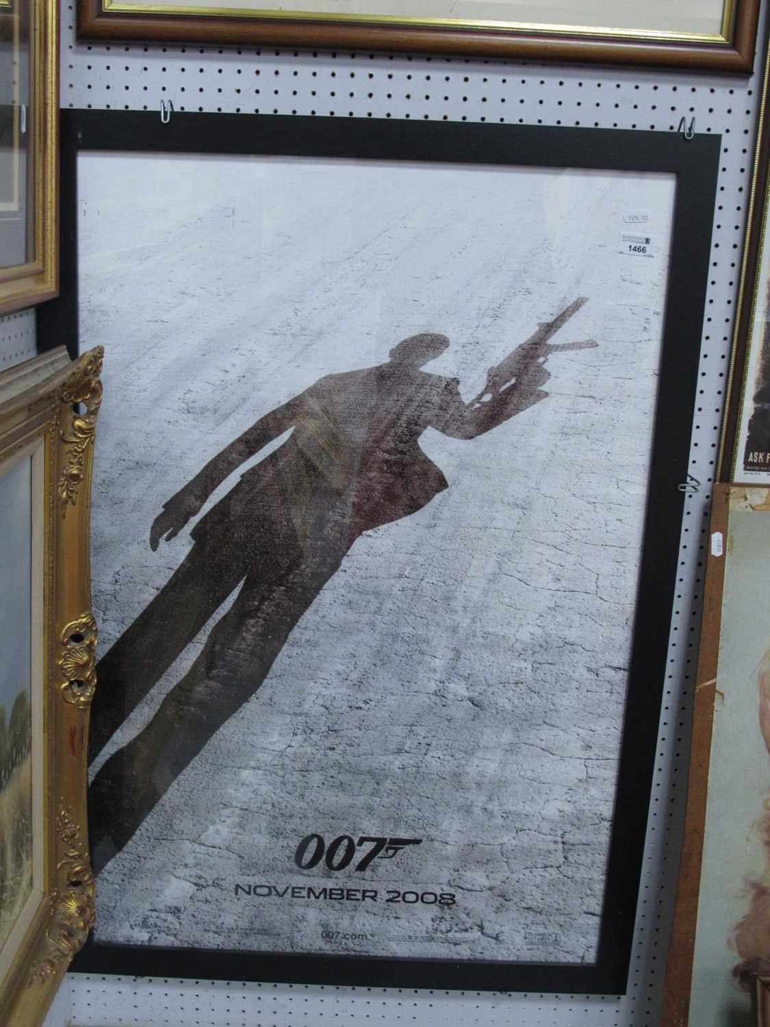 Lot 1466 - James Bond 007 Promo Poster 'Quantum of