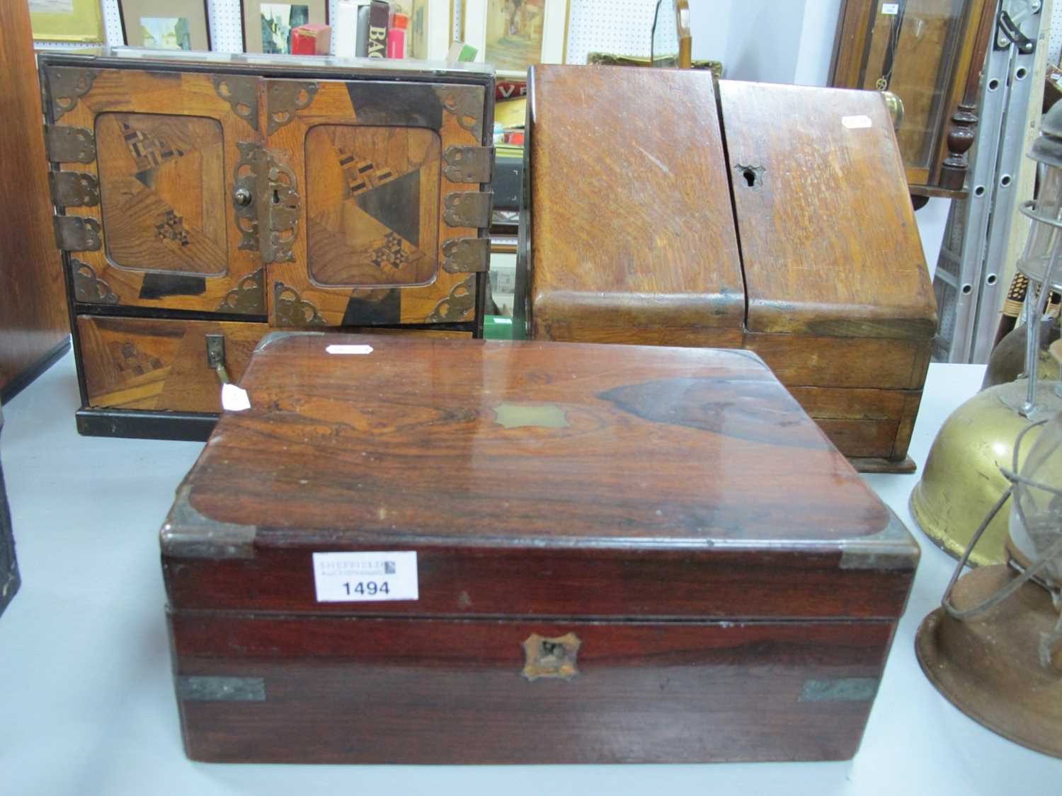 Lot 1494 - Early XX Century Japanese Table Top Cabinet,