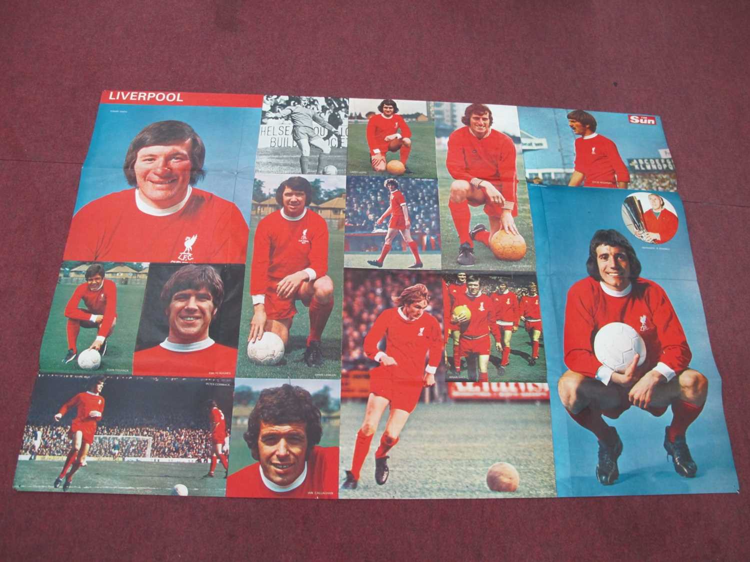 Lot 1167 - Liverpool F.C Large Poster, circa early