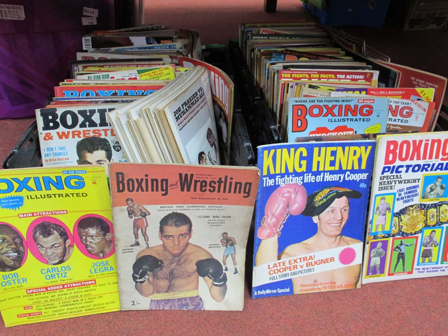 Lot 496 - Boxing Magazines - Boxing Illustrated,