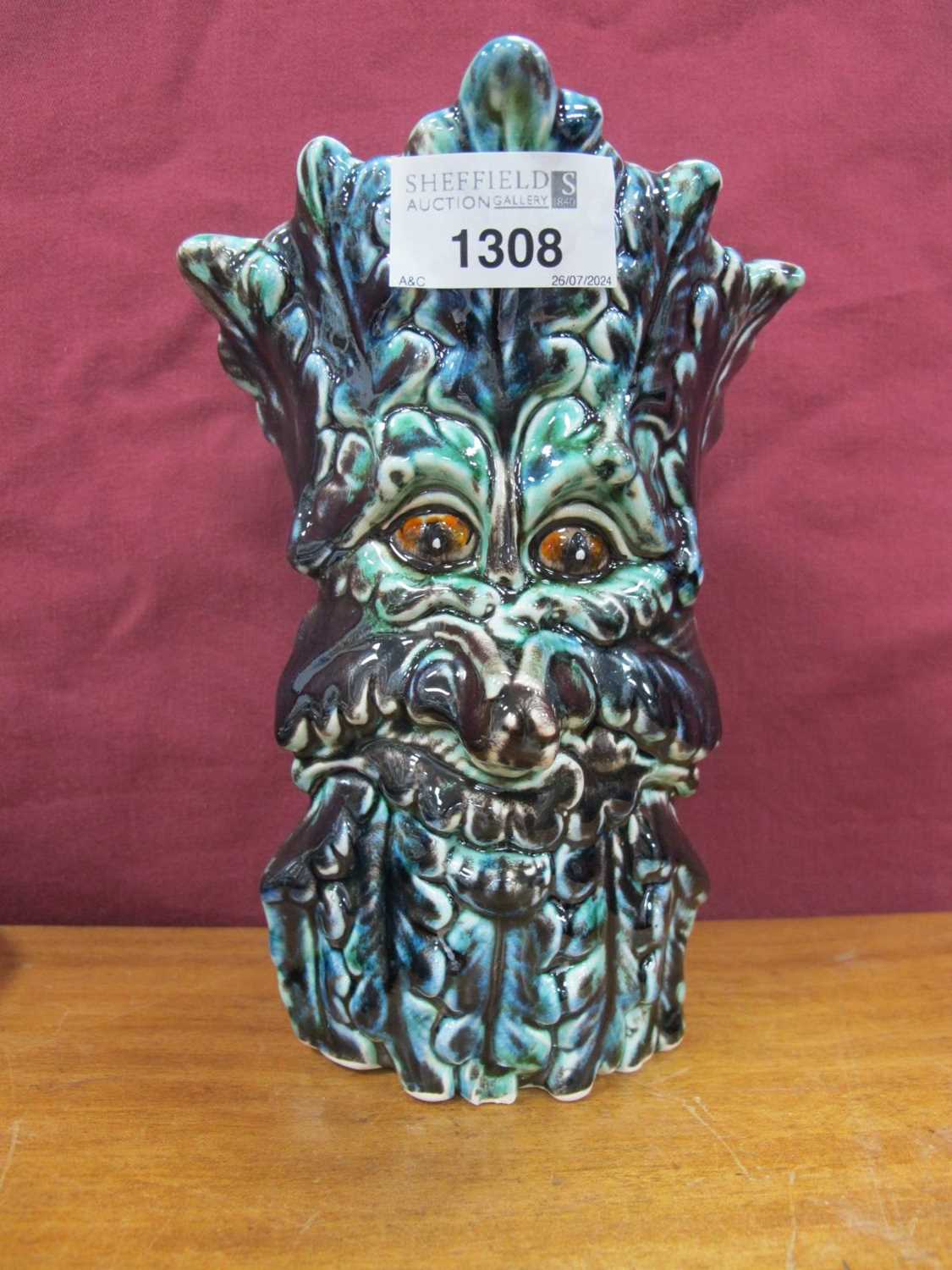 Lot 1308 - Anita Harris 'The Green Tree Man' Vase,