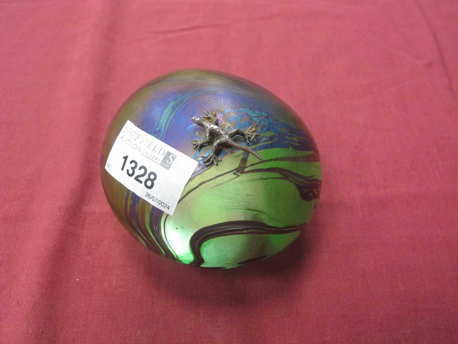 Lot 1328 - John Ditchfield Glasform Irridescent Lustre