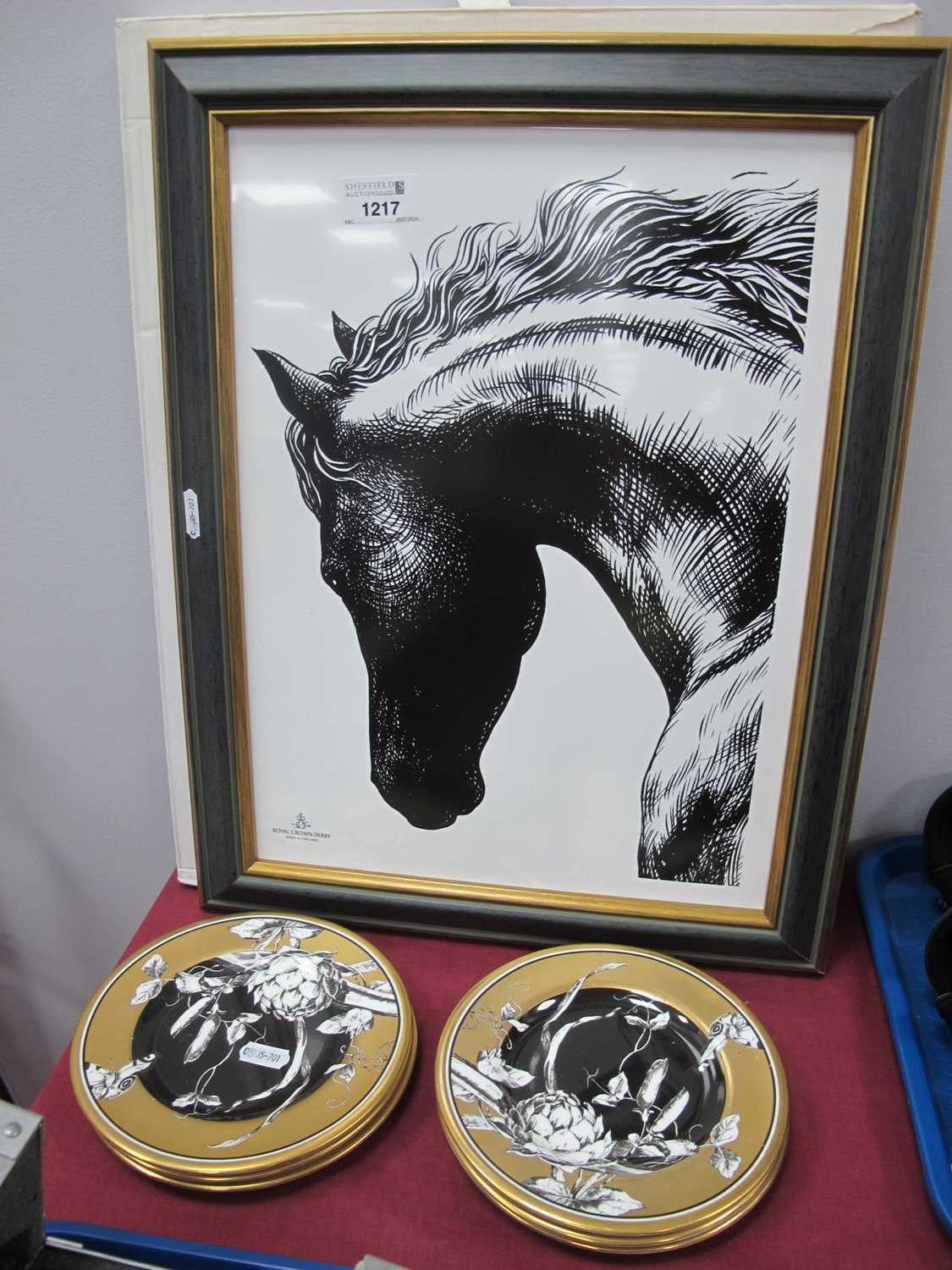 Lot 1217 - Royal Crown Derby Equus Horse Head Wall