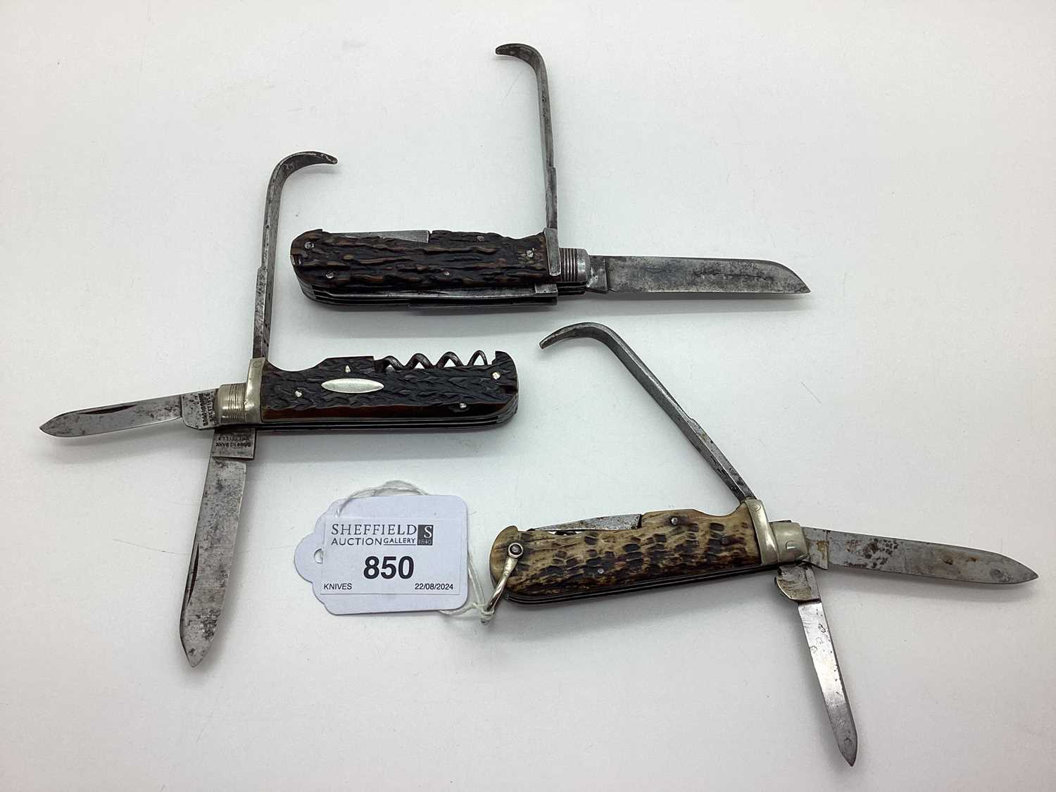 Lot 850 - Combination Multi Tool Folding Pocket Knife,