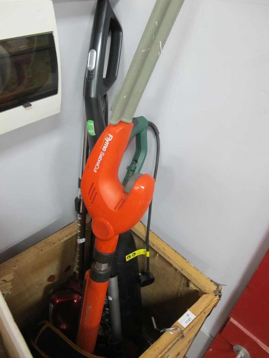 Lot 1141 - Flymo Sabre Hedge Trimmer, Parkside trimmer,