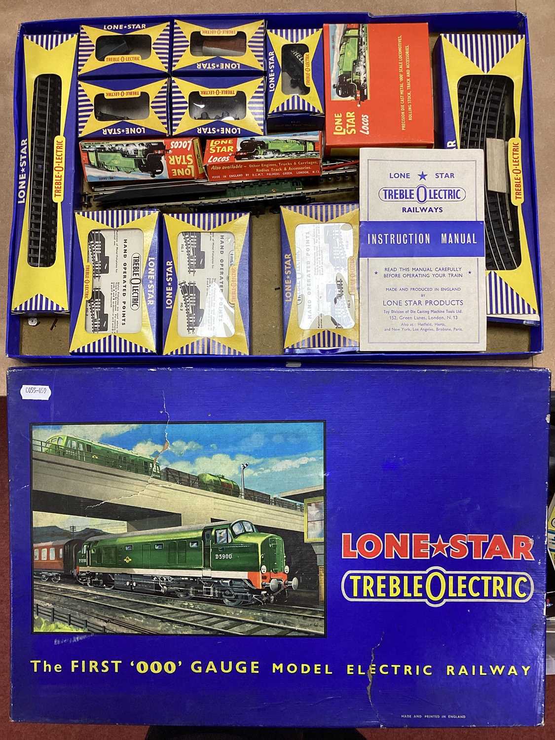 Lot 759 - Lone star TrebleOlectric 'OOO' gauge items