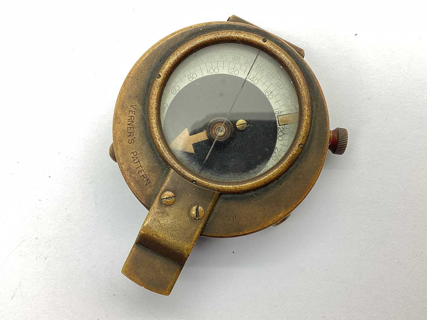Lot 576 - WWI British Army Prismatic Marching Compass