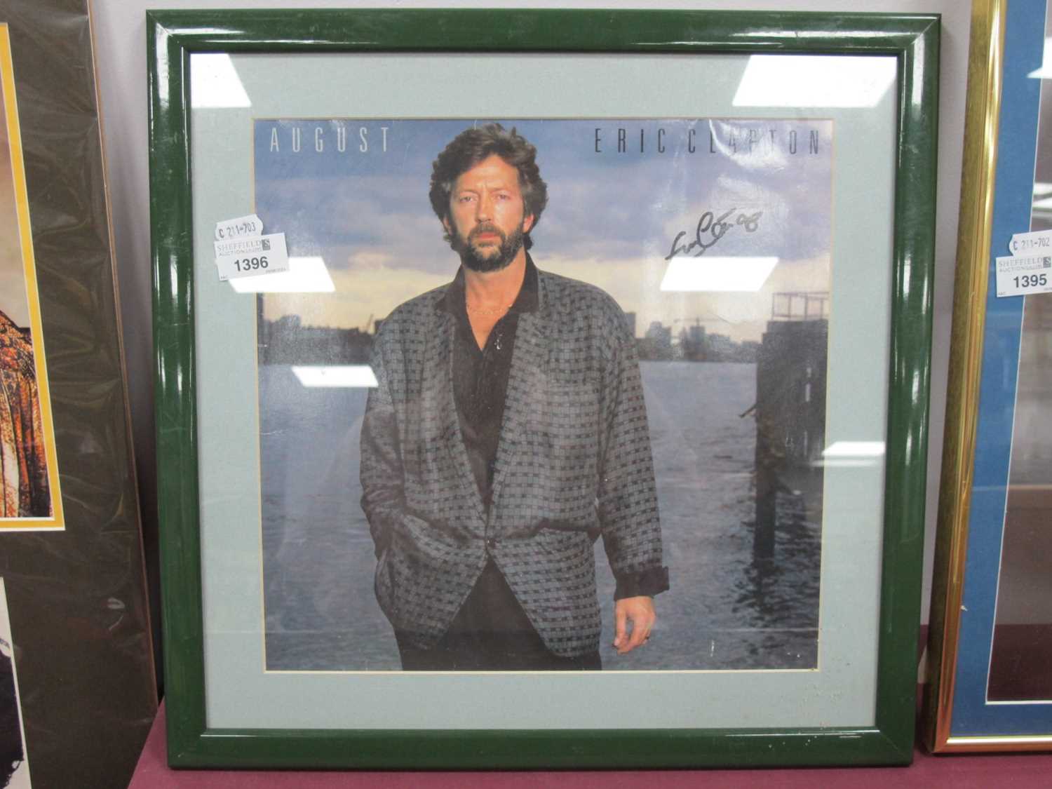 Lot 1396 - Eric Clapton Autograph, black pen signed