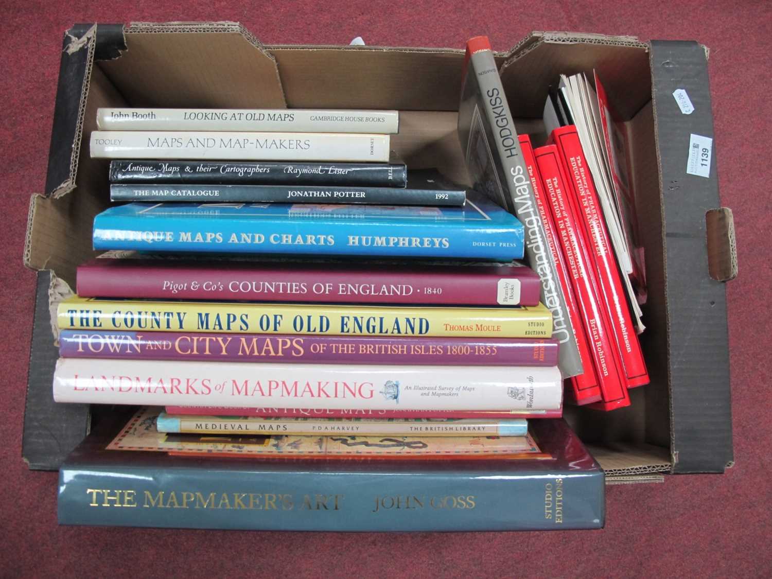 Lot 1139 - John Goss 'The Mapmakers Art' A History of