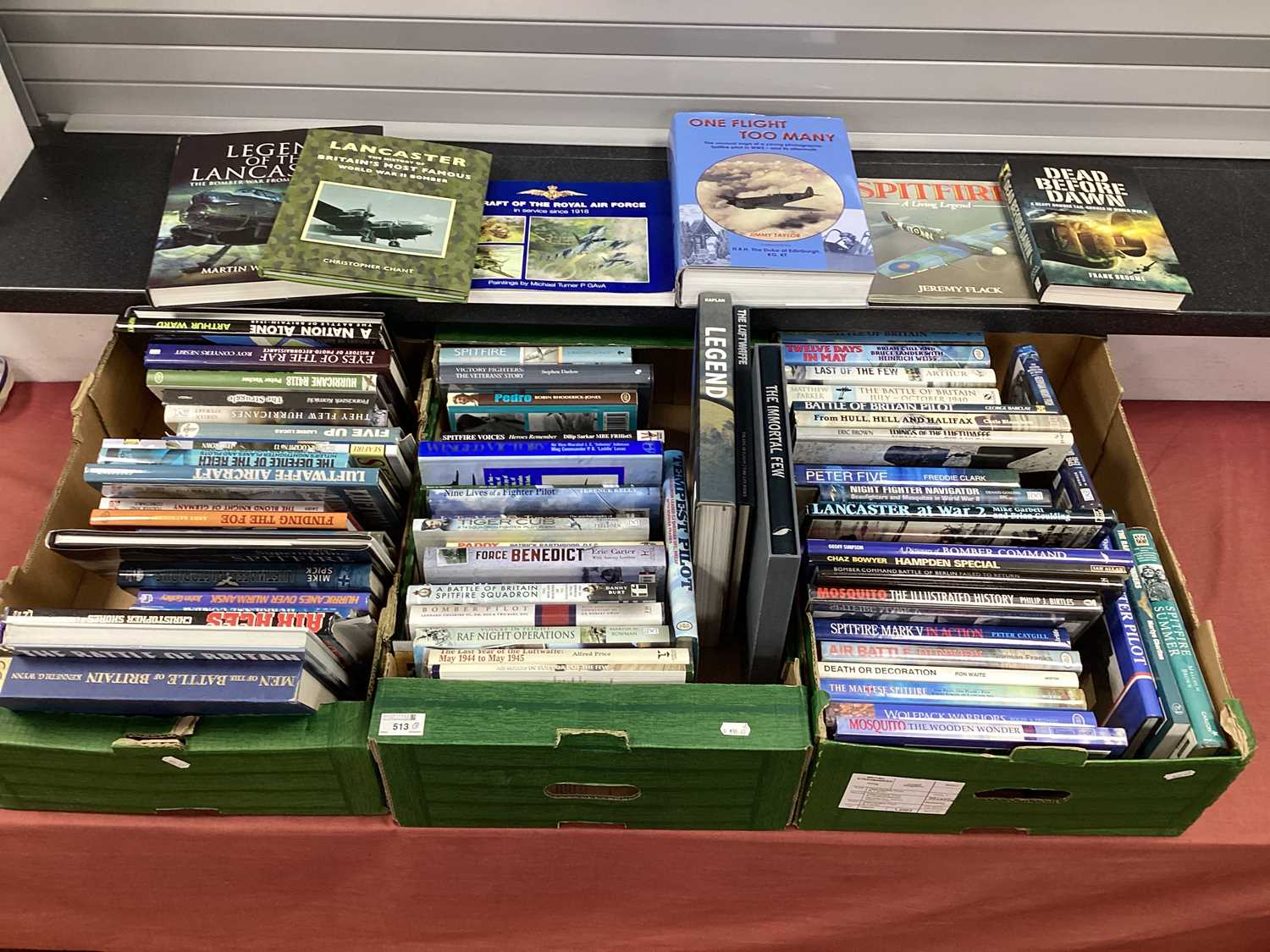 Lot 513 - WWII RAF Fighter Command, Bomber Command,