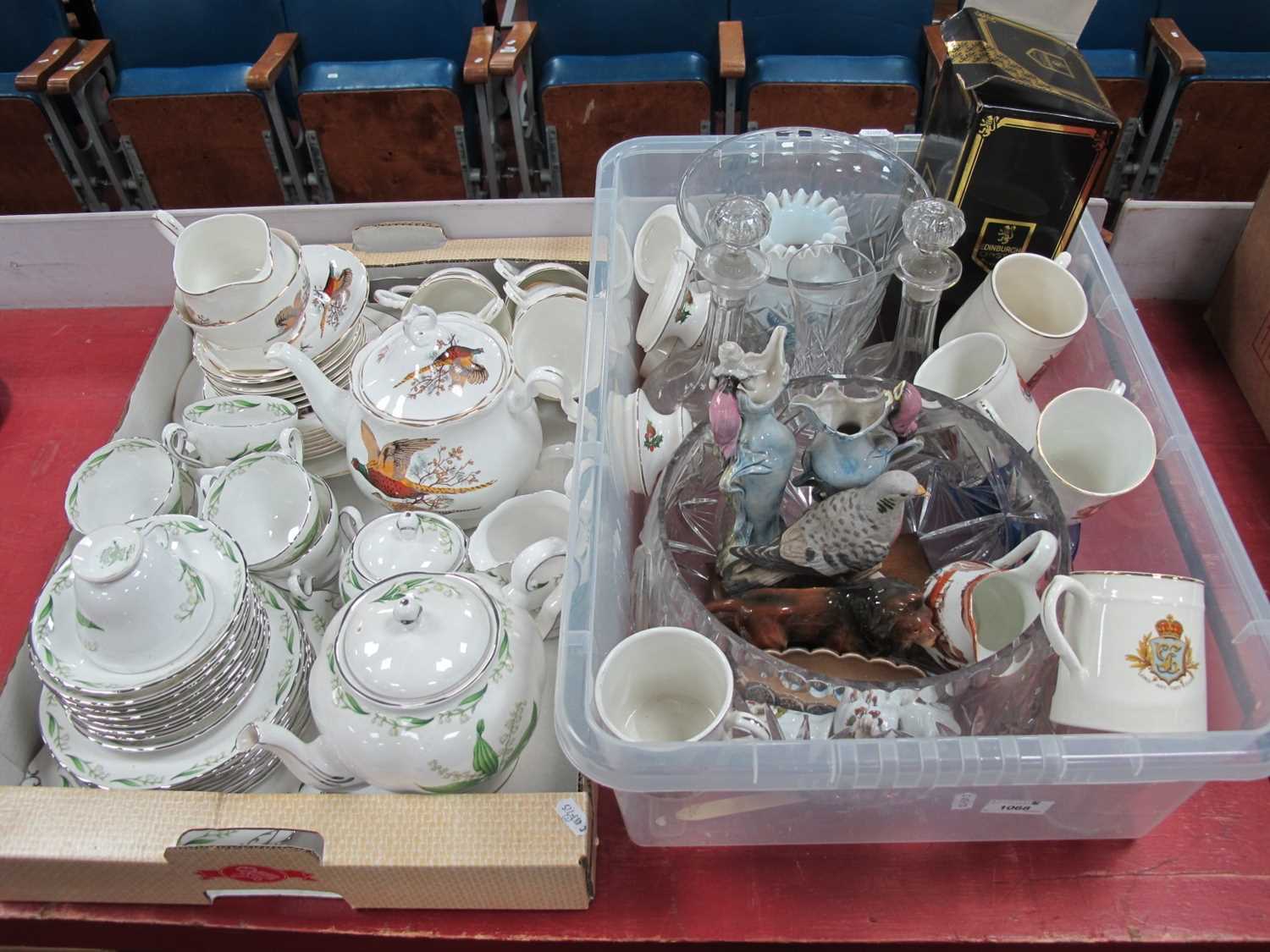 Lot 1068 - Tuscan 'Maytime' and Pheasant Table China,