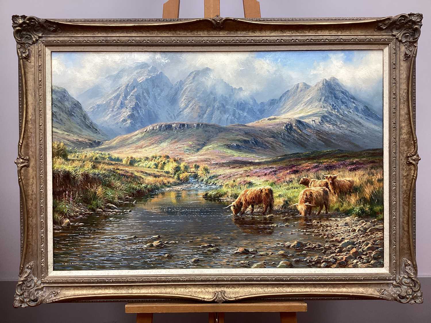 Lot 1177 - REX PRESTON (Derbyshire Artist, b.1948)