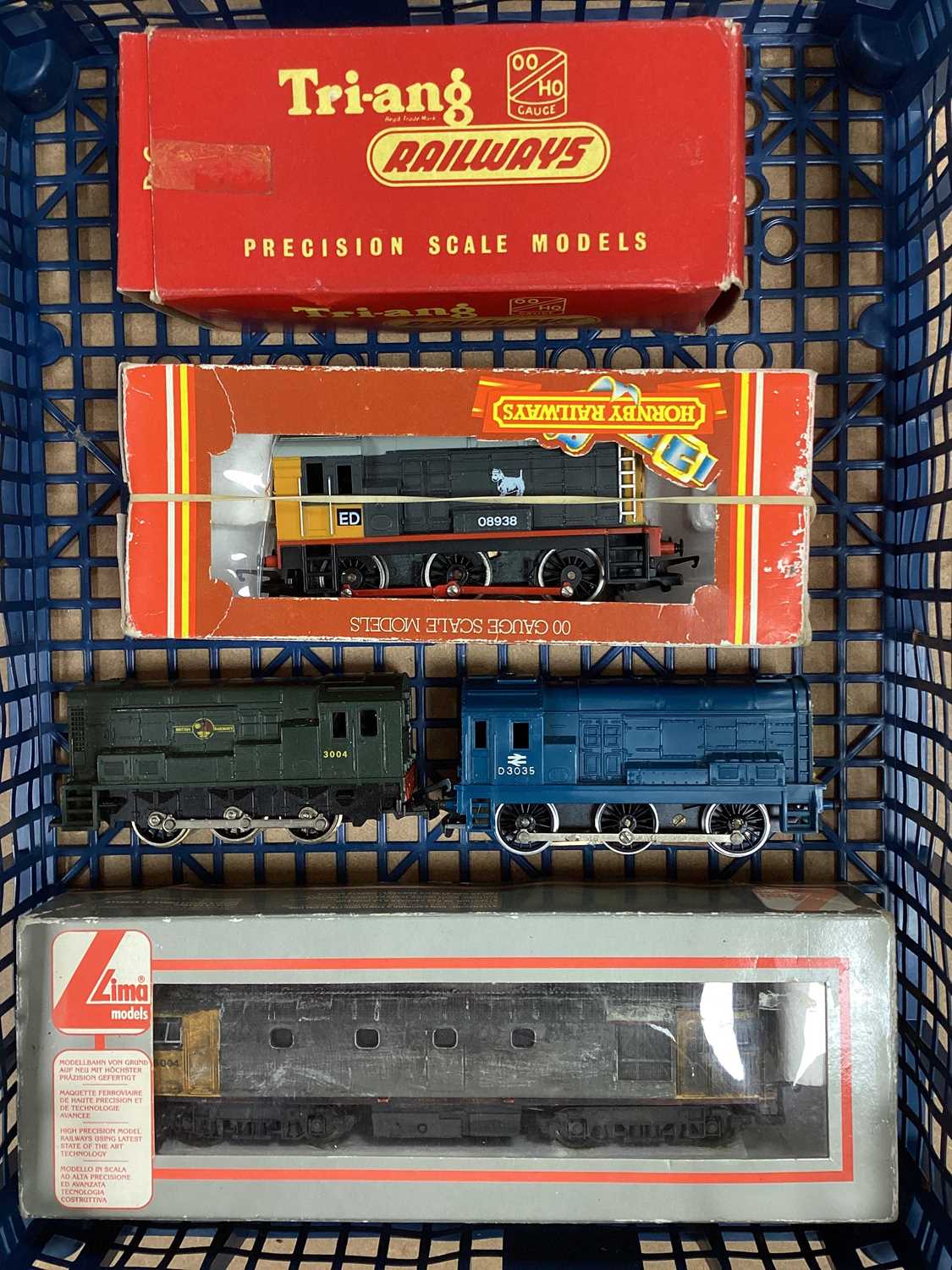 Lot 584 - Five Diesel Outline Locomotives by Triang,