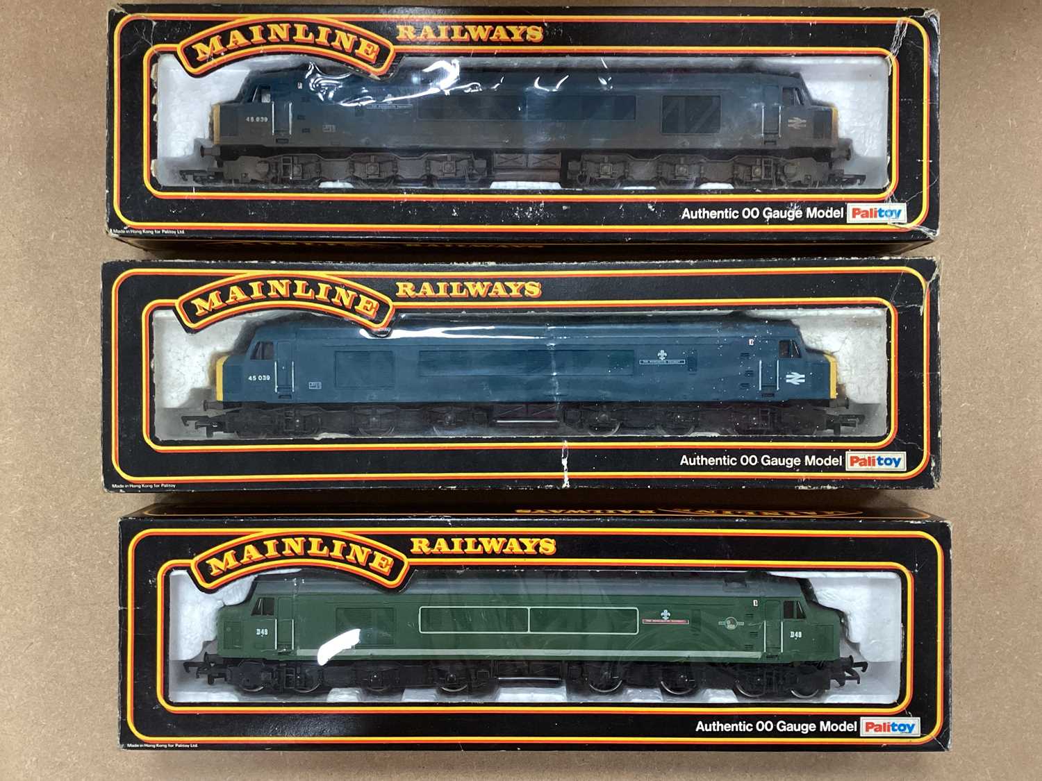 Lot 753 - Three Mainline OO Scale Class 45 Locomotives,