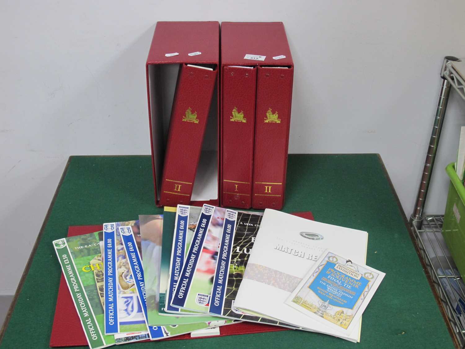 Lot 513 - Wembley The End of An Era Programmes,