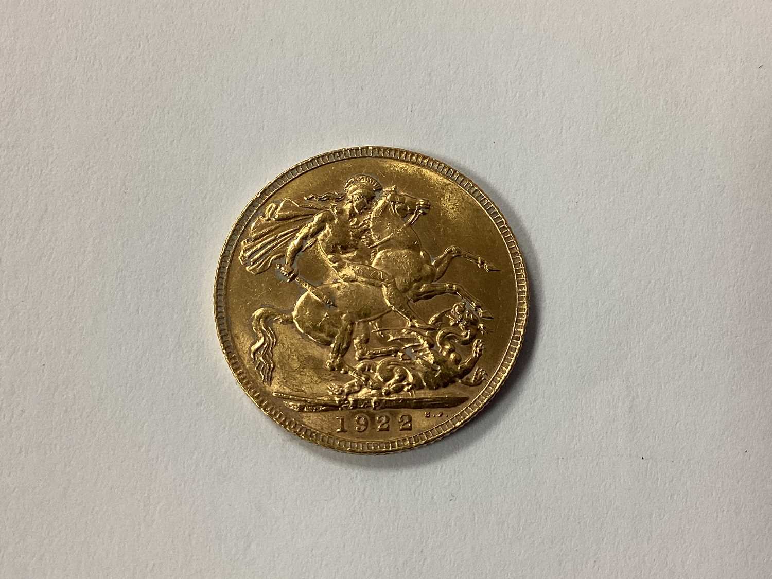 Lot 624 - 1922 George V Gold Sovereign, Perth Mint.
