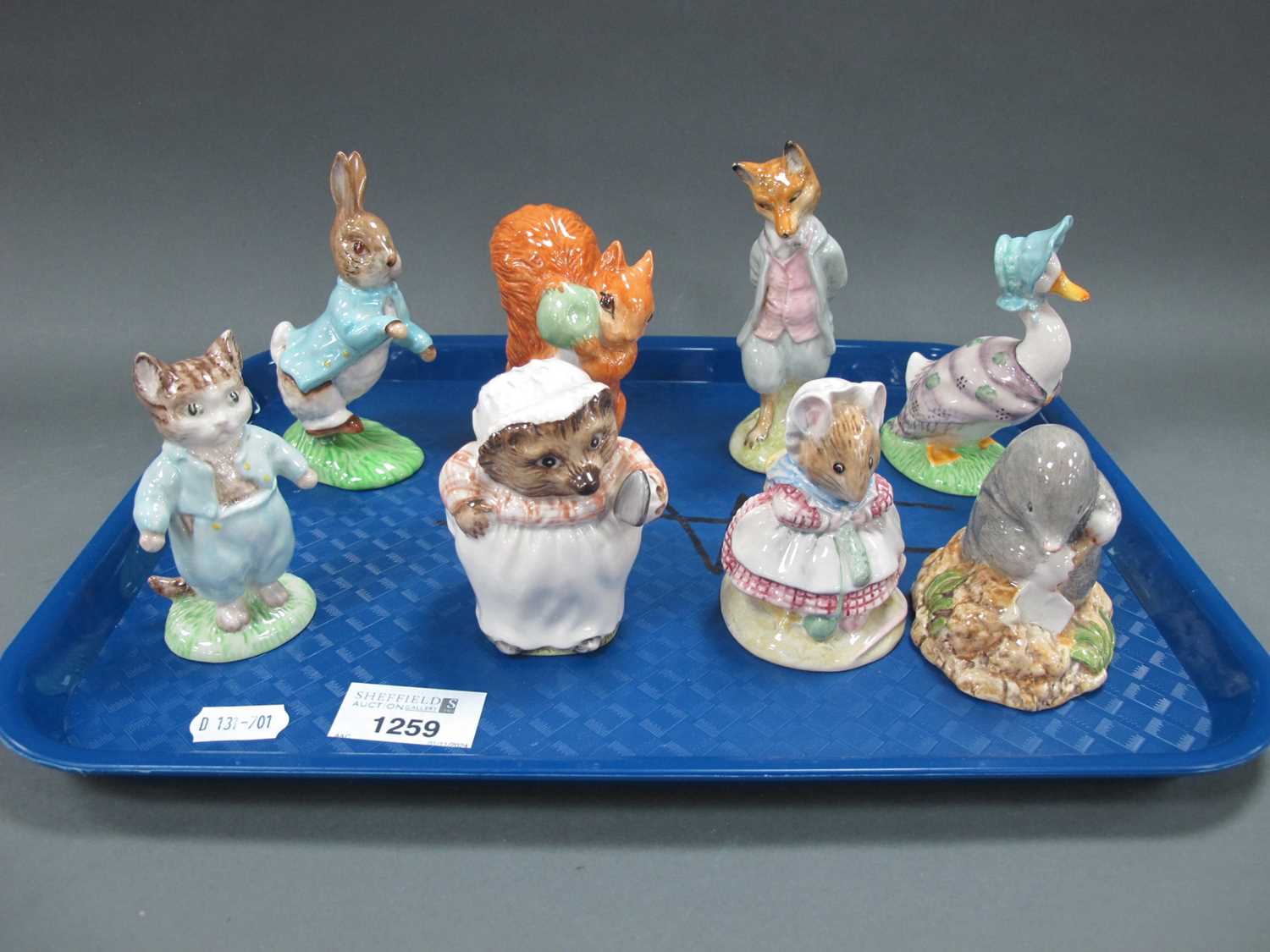 Lot 1259 - Beswick Beatrix Potter Figures, including